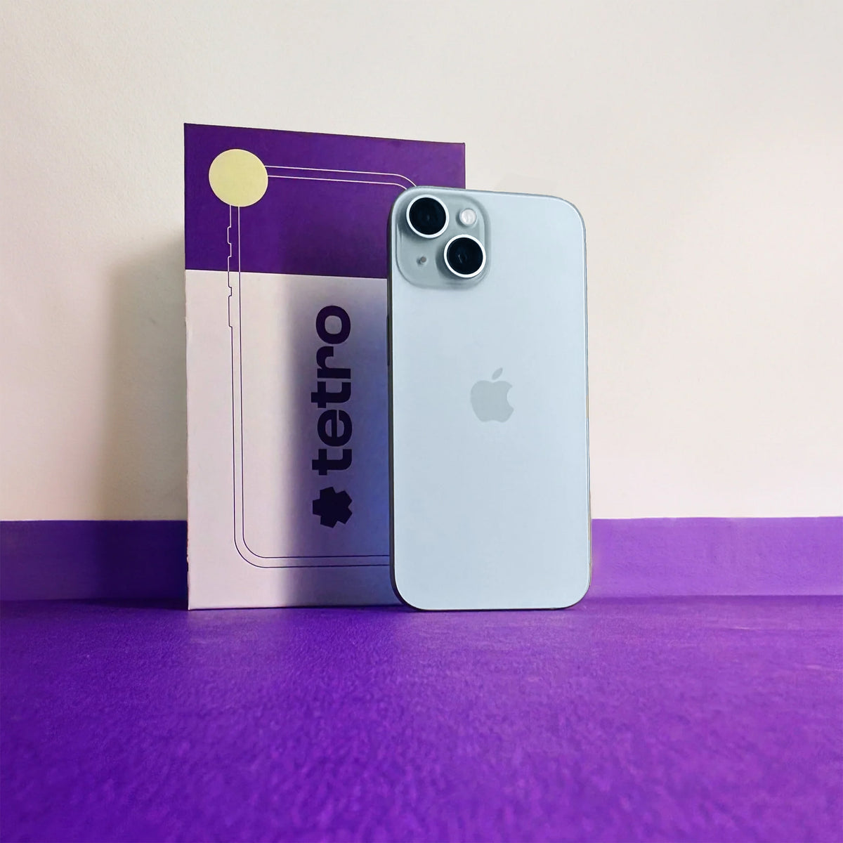 iPhone 15 (Blue, Pre-loved) with Warranty – Tetro