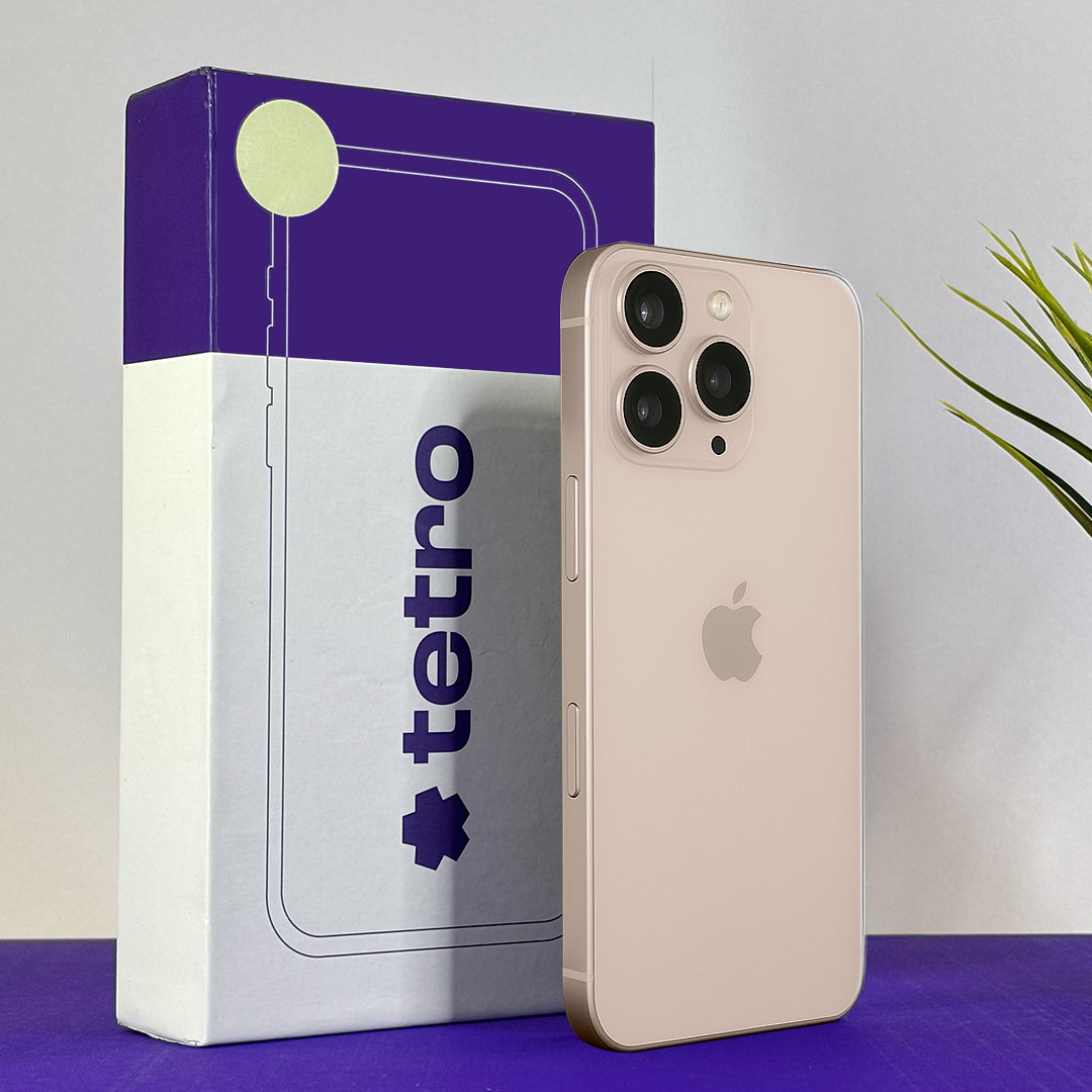 iPhone 16 Pro (Dessert Titanium, Pre-loved) with Warranty – Tetro