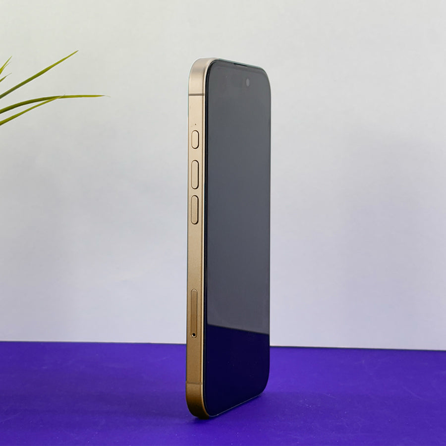 iPhone 16 Pro (Dessert Titanium, Pre-loved) with Warranty – Tetro
